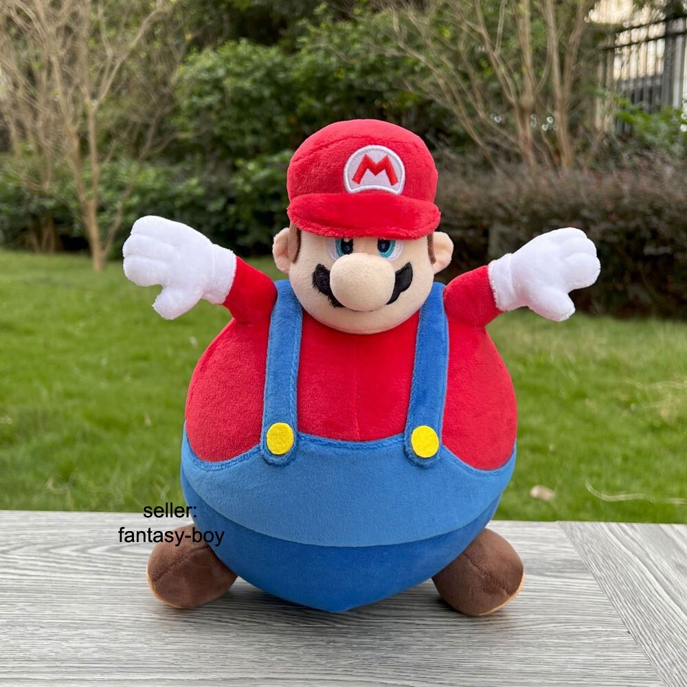 28cm Super Mario Bros Wonder Plush Balloon Mario Cuddly Stuffed Toy ...