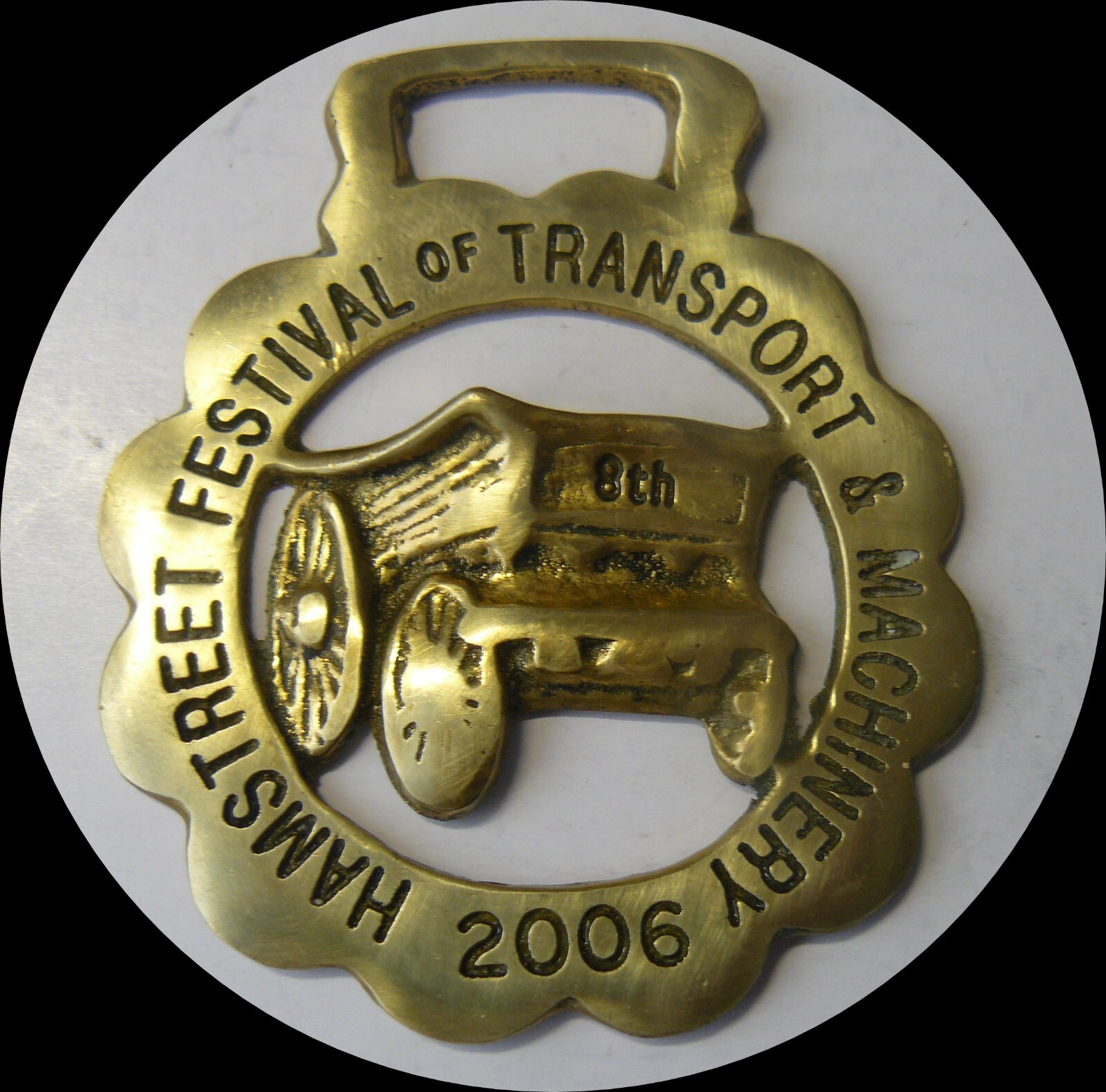 OLD HAY CART - HAMSTREET FESTIVAL horse brass (6824) | eBay