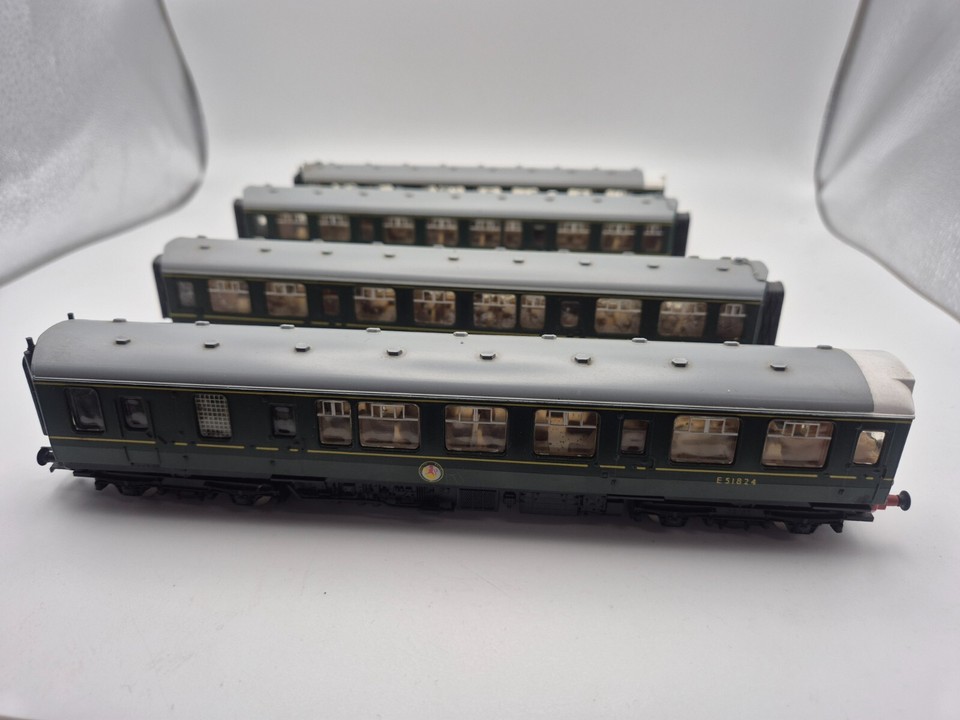 HORNBY 'OO' GAUGE R687 4-CAR BR GREEN CLASS 110 DMU LOCOMOTIVE | eBay UK