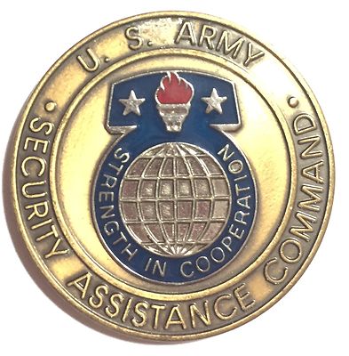 Army Security Assistant Agency Challenge Coin | eBay