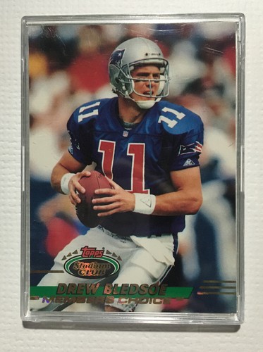 1993 Topps SC Drew Bledsoe Rookie Card #504 Members Choice | eBay