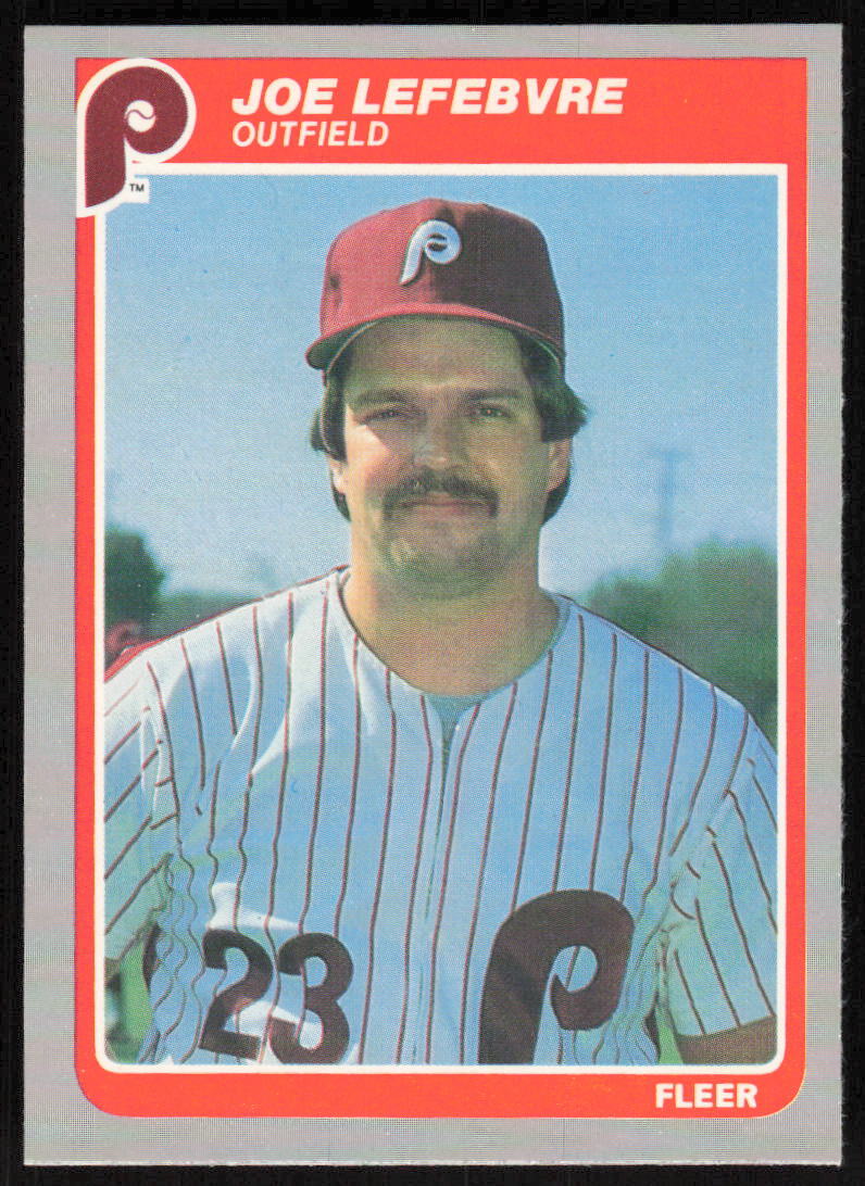 1985 Fleer #257 Joe Lefebvre - FREE SHIPPING | eBay