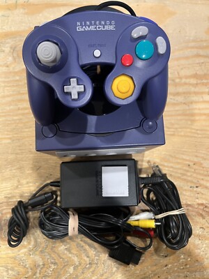 Nintendo GameCube Bundle - INDIGO PURPLE - All Official Components | eBay