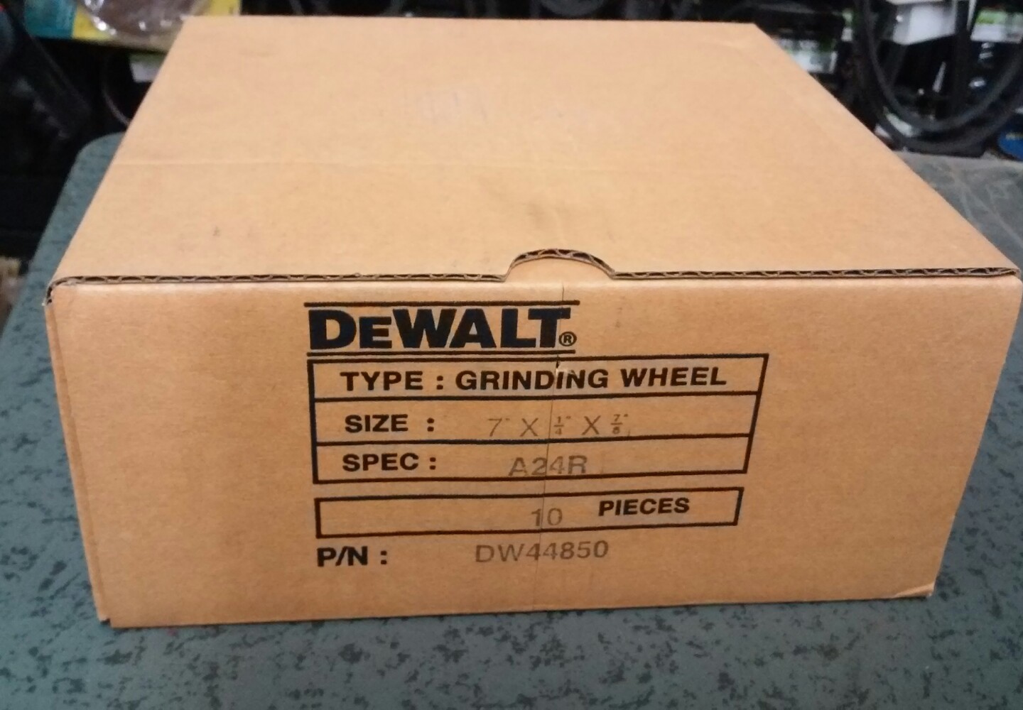 SET OF 10 PZ DW44850 Grinding Wheel Dewalt 7" /4" /8" for sale online ...