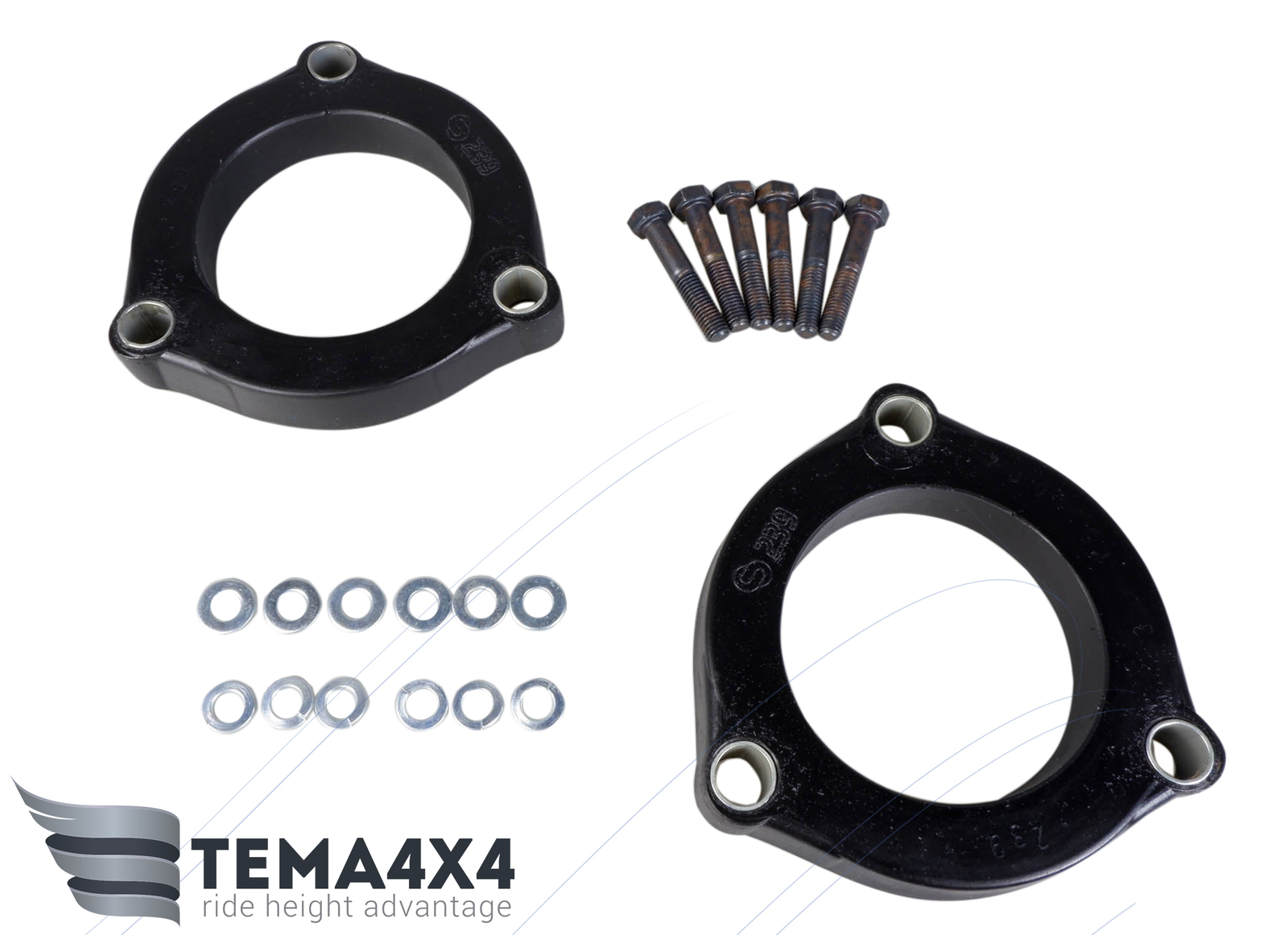 Tema4x4 20mm lift kit for Volkswagen GOLF JETTA PASSAT SHARAN TIGUAN ...