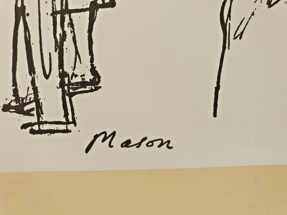 RAYMOND MASON - THE DELIRIOUS - ORIGINAL EXHIBITION POSTER - POSTER ...