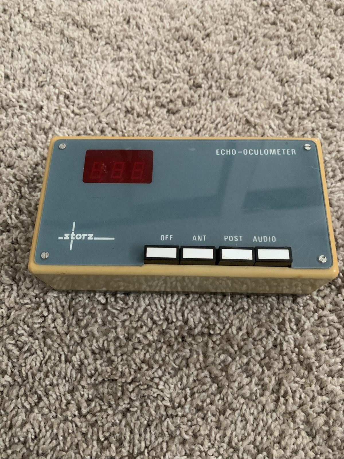 storz echo oculometer model 3000 vtg Eye Doctor Ophthalmologist ...