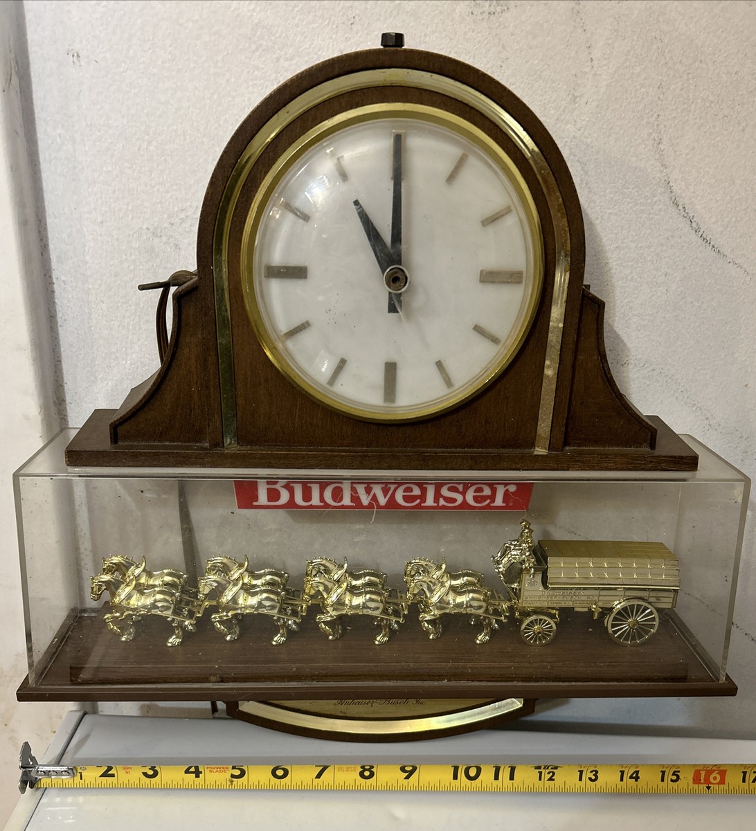 Clocks With Clydesdale Horses Budweiser