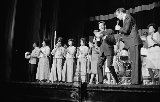 American Rb Singer Lloyd Price In Concert At The Apollo Theatre 1965 ...