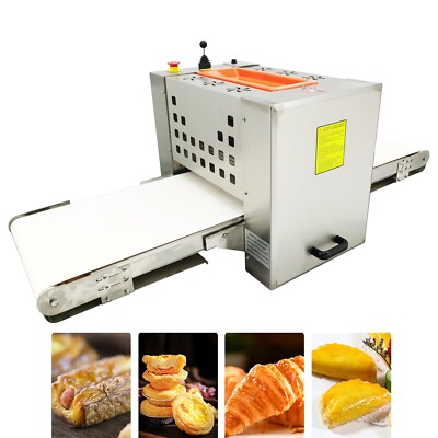 Foldable Electric Dough Sheeter Baking Crisp Shortener Pastry Machine 0 ...