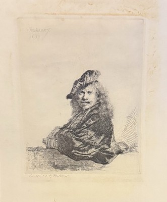 Hendrika DeBoer Hand Signed Rembrandt Lithograph 11x9 1/2 #517 Make Me ...