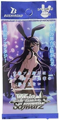 Weiss Schwarz Trading Card Pack Rascal Does Not Dream of Bunny Girl ...