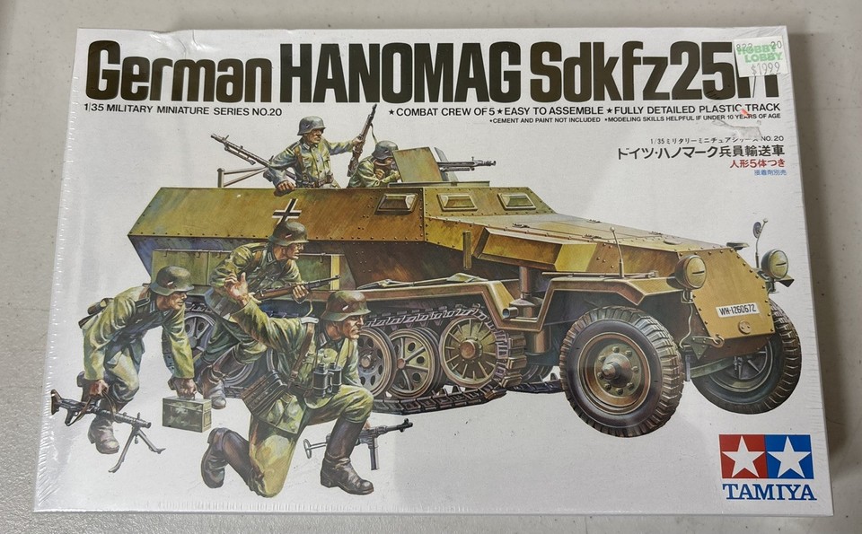 Lot Of 3 Sealed German World War II Model Kits DML TAMIYA | eBay