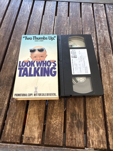 Look Who’s Talking VHS Demo Promo Screener Tested John Travolta | eBay
