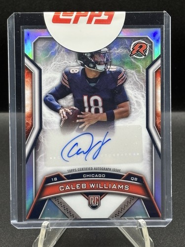 Caleb Williams - 2024 Topps Resurgence Rookie Signatures Auto Silver ...