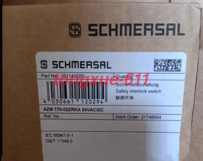 NEW 1PCS SCHMERSAL safety switch AZM170-02ZRKA 24VAC/DC Via FedEx or ...