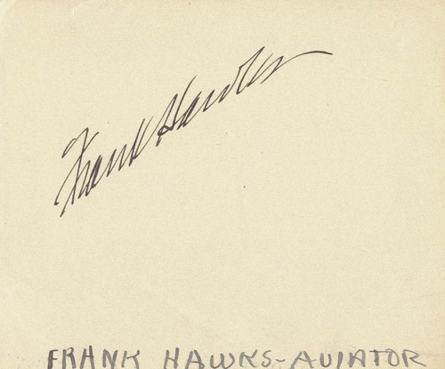 FRANK M. HAWKS - SIGNATURE(S) | eBay