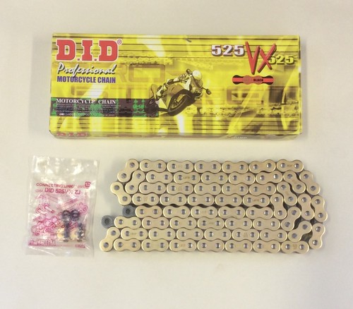 DID Gold X-Ring Chain For Yamaha MT-07 2014-2018 VX 525-108 | eBay
