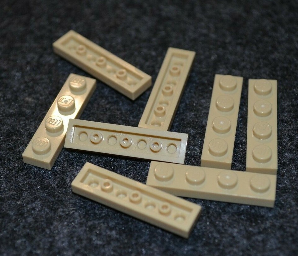(8) 1x4 Tan / Sand Standard Plate Bricks ~ Lego ~ NEW ~ Star Wars | eBay