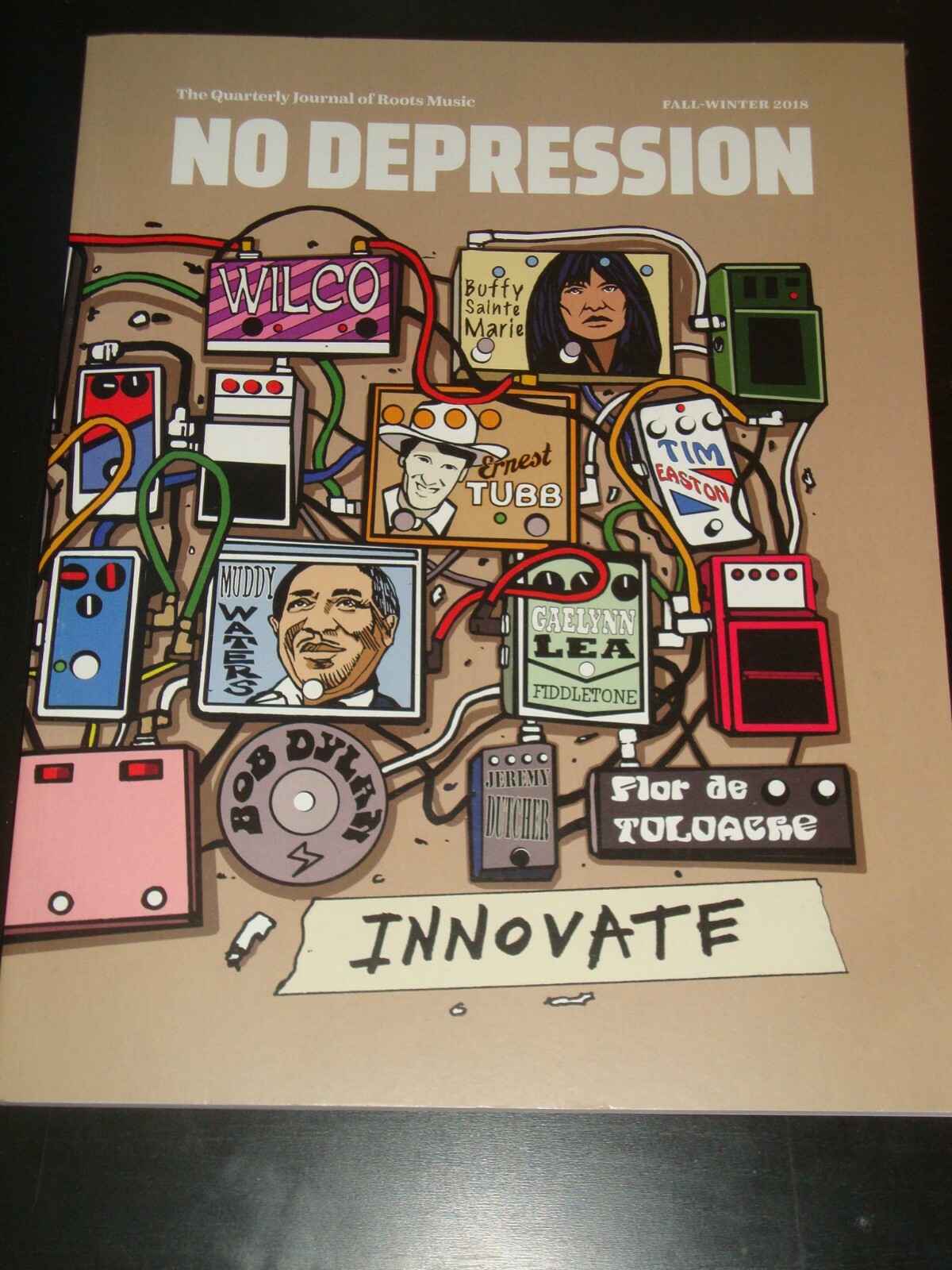 NO DEPRESSION magazine FALL/WINTER 2018, Wilco, Buffy Sainte Marie ...