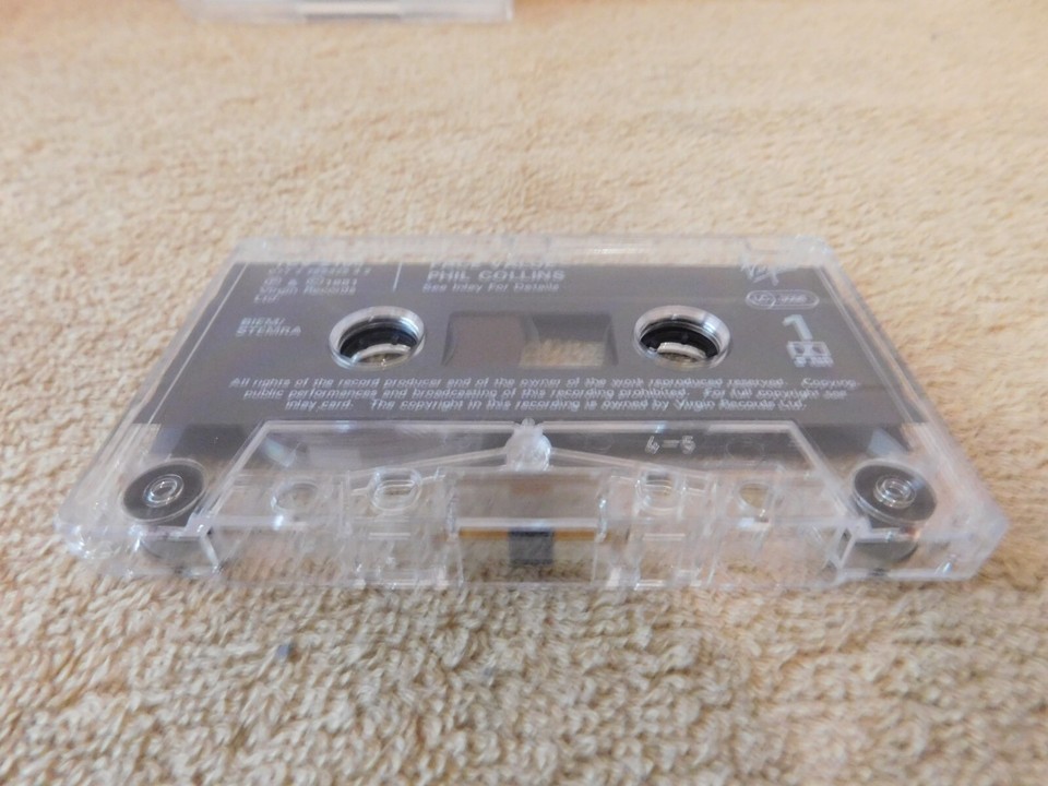 Phil Collins ~ Face Value ~ Cassette Tape Album 1981 | eBay UK