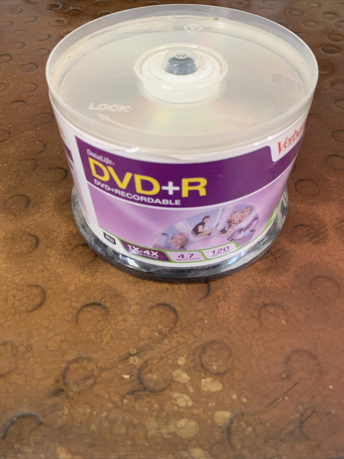Verbatim DVD+R 50 pack Recordable Blank Media Brand New In Package 4.7 ...