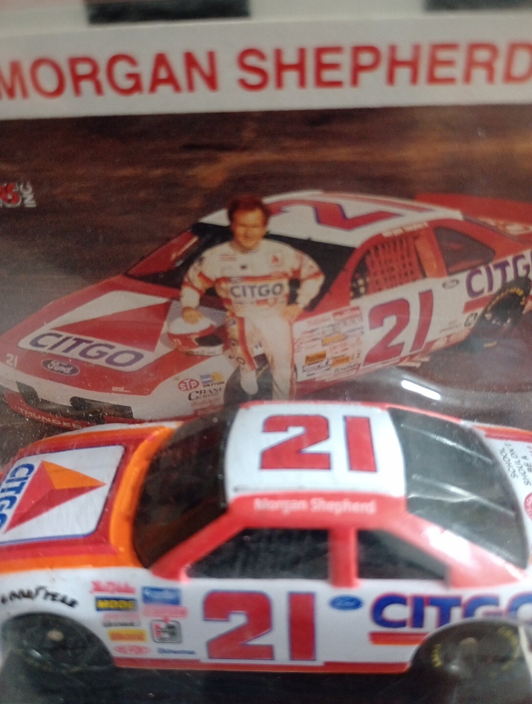 1993 NASCAR Racing Champions #21 Morgan Shepard Citco 1/64 Ford ...