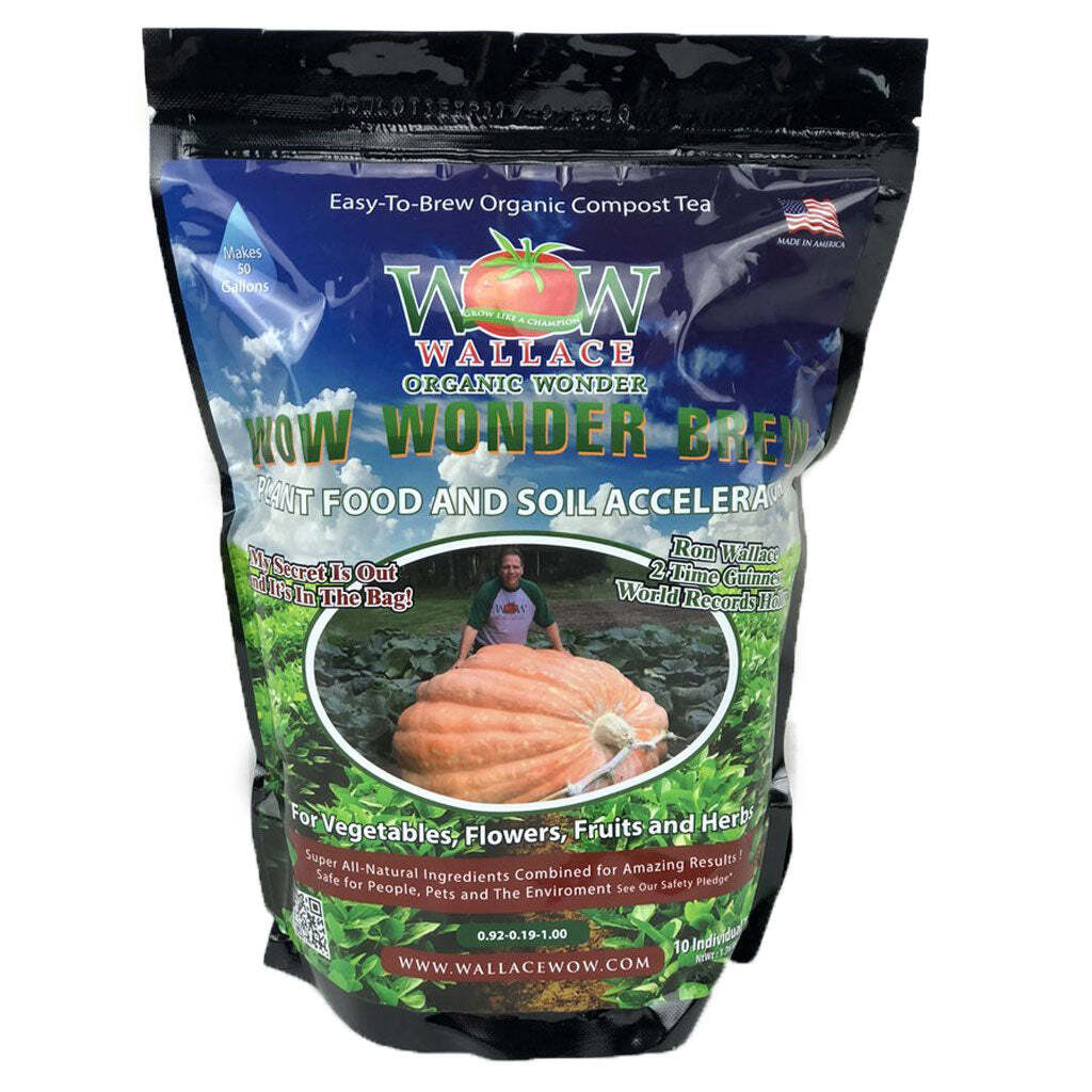 WOW Wonder Brew Compost Tea Complete Brewing Kit in 5-10 and 25-50 ...
