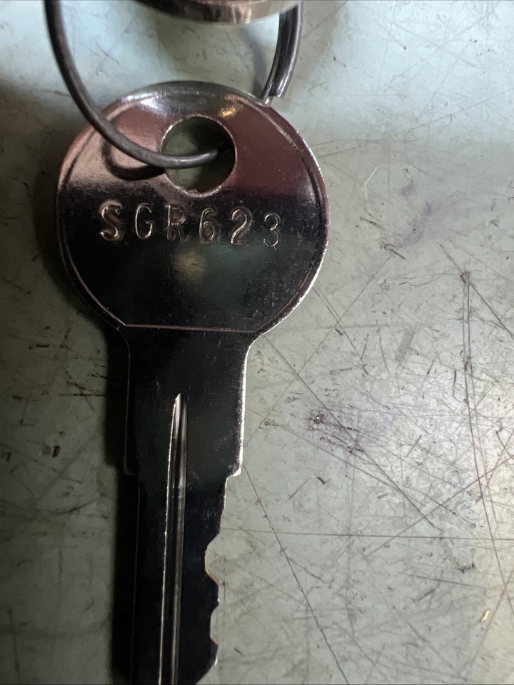 Original S&G locking dial cylinders X3 Keyed Alike With 4 Keys S&G 623 ...