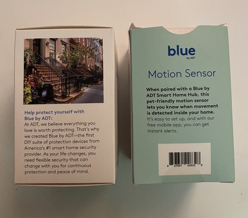 Set Of 2 ADT Motion Sensor BLUE By ADT Home Security SSM1R0-29 Detector ...