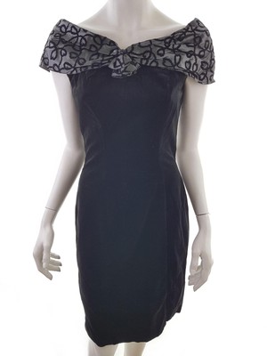 Opera at Richards Size 12 (40) Black Knee-Length Ball Gown Evening ...