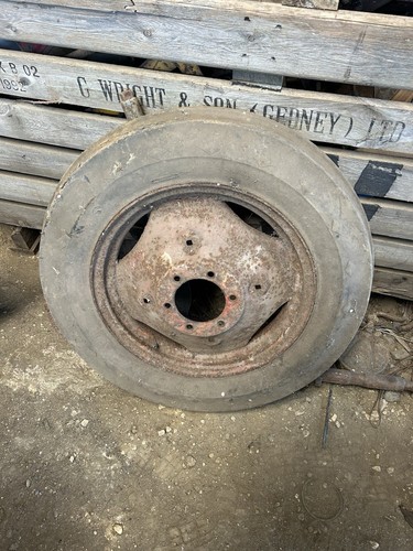 Goodyear 19” Tyre On Nuffield Tractor Wheel Ford Fordson Massey Ferguson | eBay UK