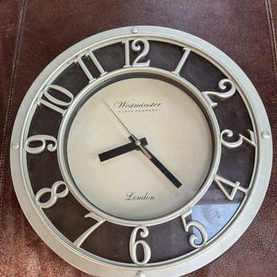 Westminster Clock Company London Quartz Hanging Wall Clock 12 Inch ...