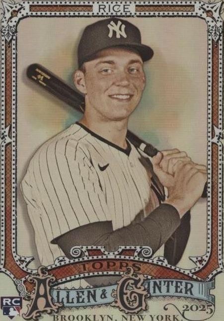 2025 Topps Allen & Ginter - Ben Rice #104 Silver Portrait (RC) for sale ...