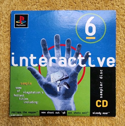 Interactive CD Sampler Demo Disc Volume 6 For SonyPlayStation 1 (PS1 ...