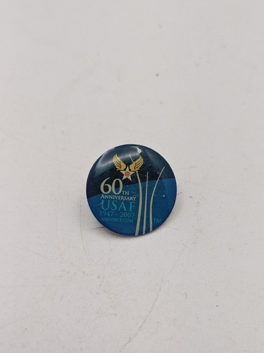 3/4" USAF 60th Anniversary 1947-2007 Lapel Pin | eBay