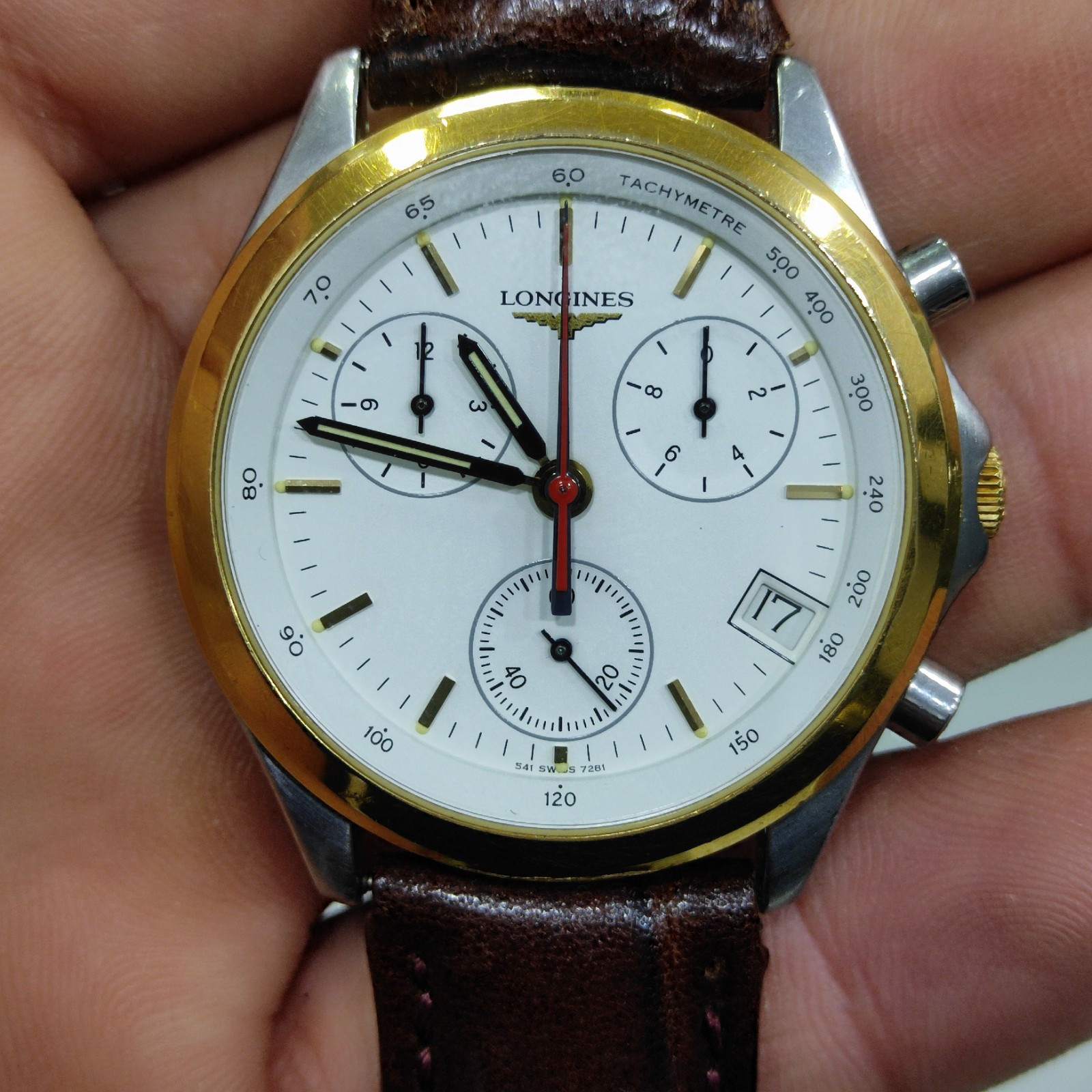 Longines Flagship Chronograph Double Boxed - Gem