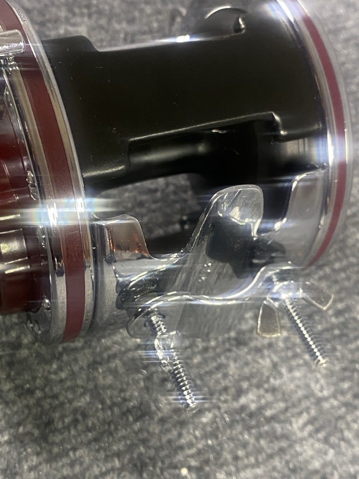 Penn Senator 113H 4/0 Special Fishing Reel Red Great Working Condition ...