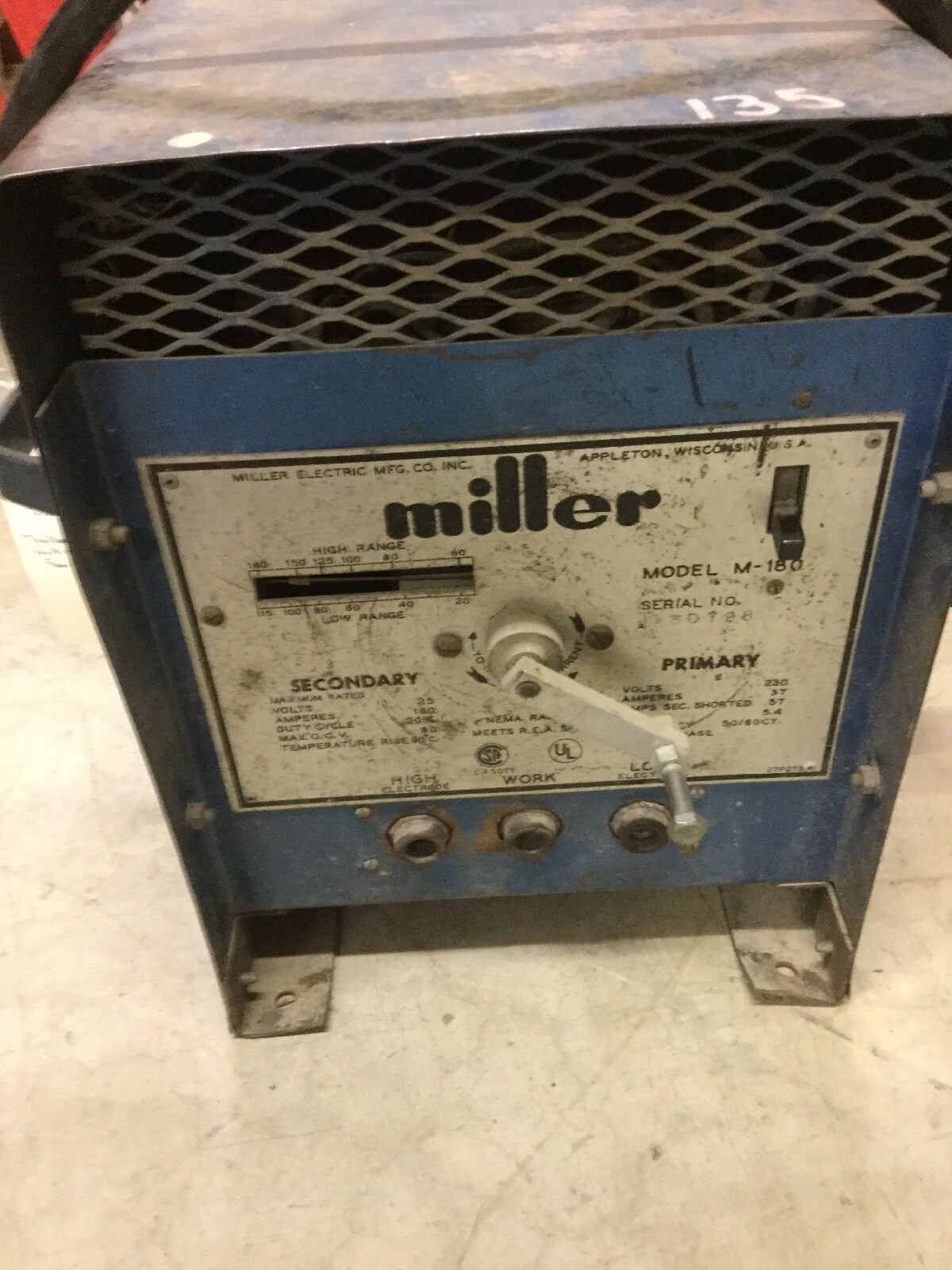 Vintage Miller M-180 Arc Stick Welder | eBay