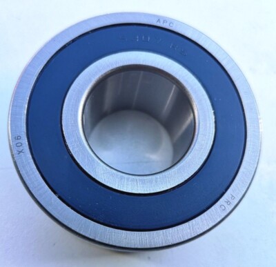 Premium 5208-2RS Double Row Angular Contact Ball Bearing w/Seals 40x 80 ...