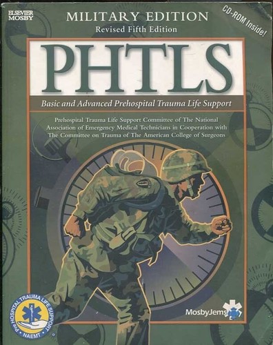 PHTLS.BOOK, BASIC,ADVANCED PREHOSPITAL TRAUMA LIFE SUPPORT,'90, & CD ...
