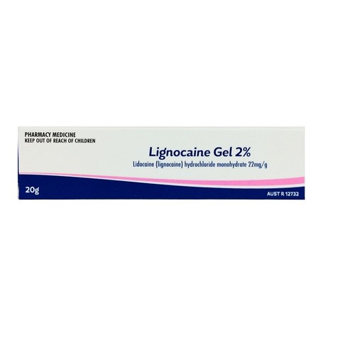 Lignocaine Gel 2% 20g 9319912018296 | eBay