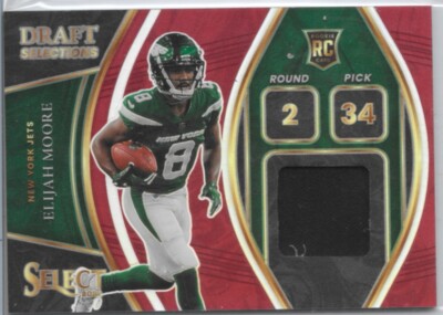 2021 Panini Select - Draft Selections Memorabilia Red Prizm #DS-EMO ...