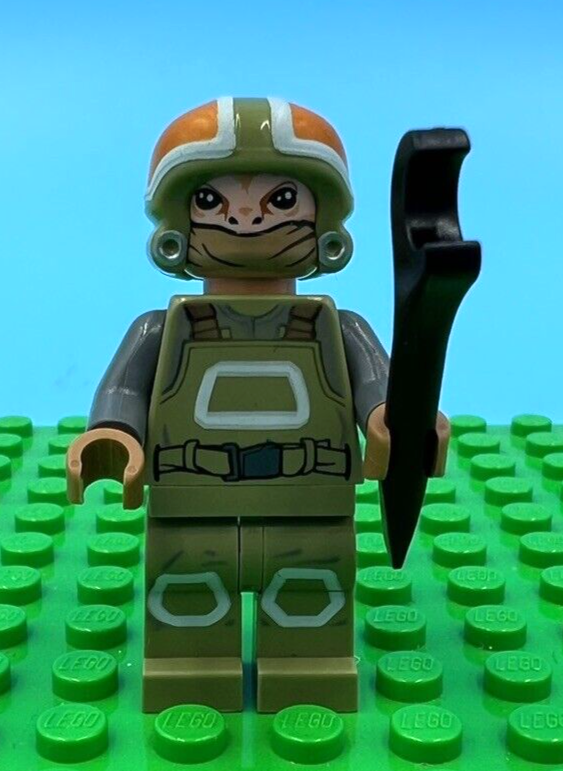 Lego Star Wars Minifigure sw0660 Resistance Ground Crew 75102 | eBay