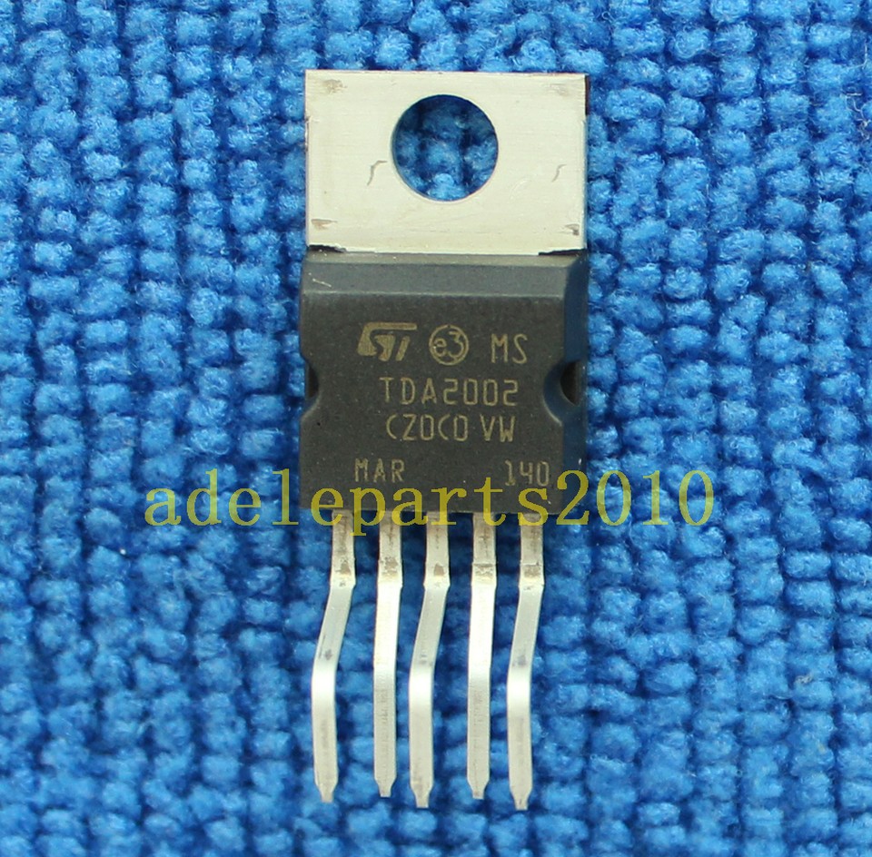 1pcs TDA2002V TDA2002 AUDIO AMPLIFIER AMP SGS | eBay