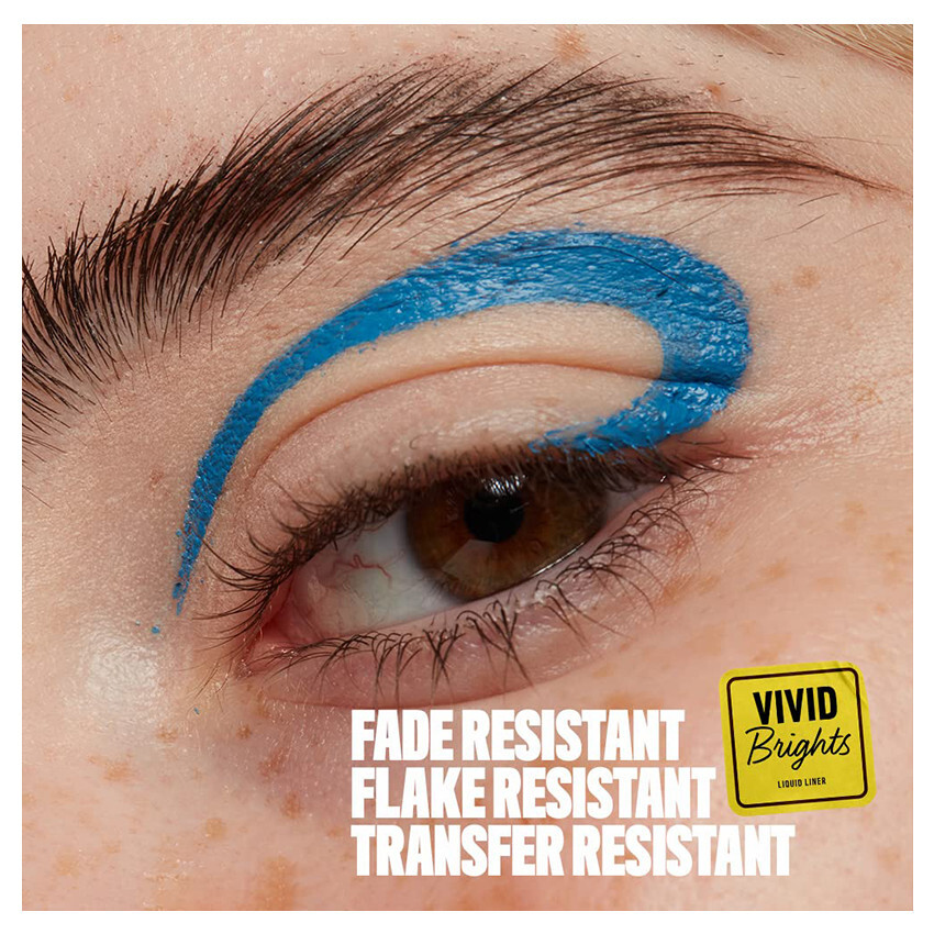 9 NYX Vivid Brights Colored Liquid Eyeliner Matte - VBLL "9 Color Set ...