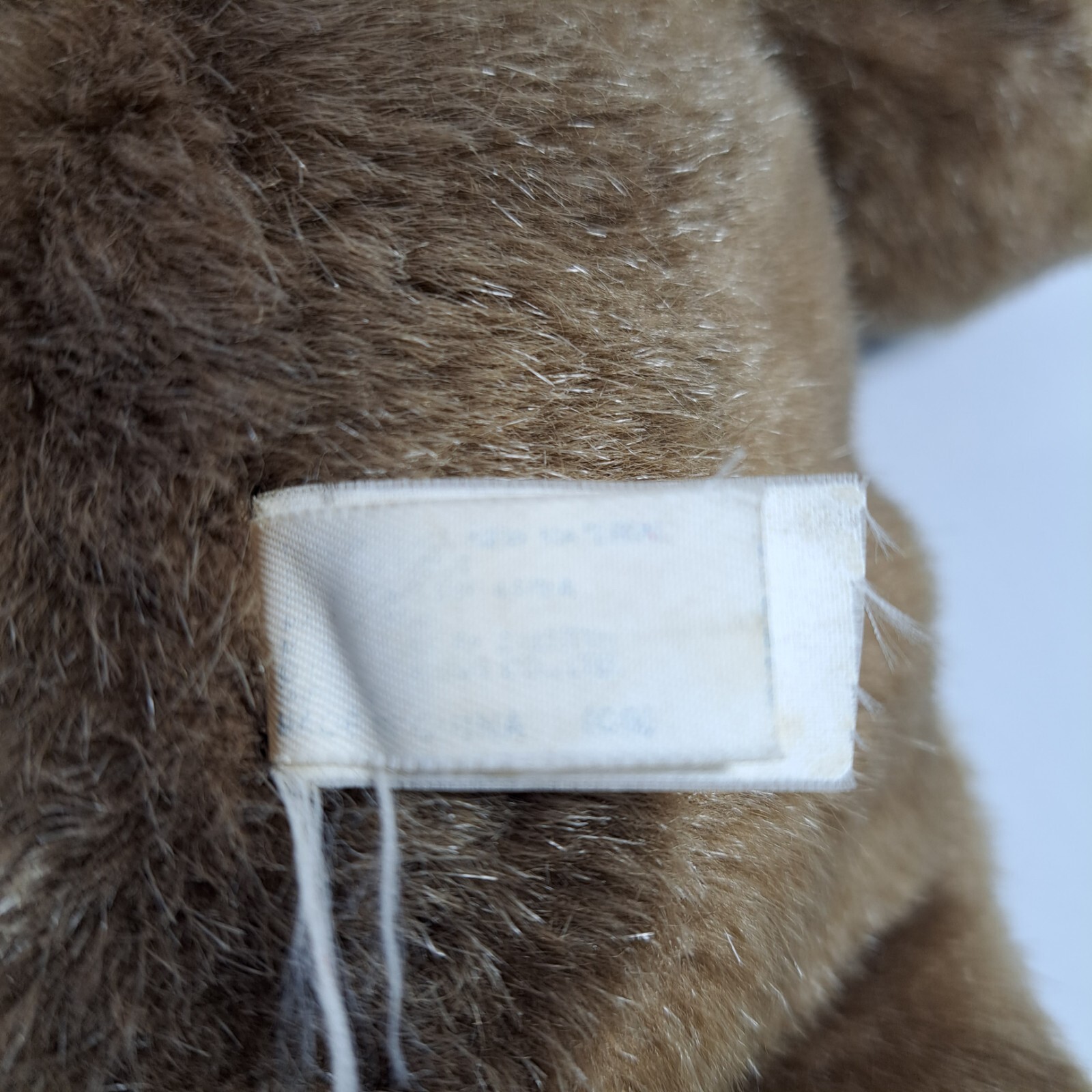 Dan Dee Collector's Choice 14" Bear brown plush with green plaid ribbon ...