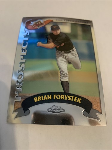 2002 Topps Chrome Traded Prospects #T208 Brian Forystek Baltimore ...
