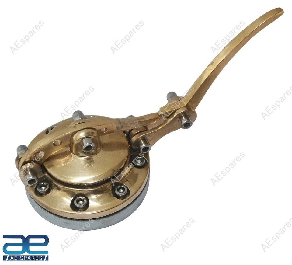 Custom Gas Fuel Tank Cap Lid Brass For Harley Bobber Chopper Hot Rat ...