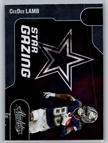 2022 Panini Absolute #SG-19 Ceedee Lamb Star Gazing NM-MT | eBay